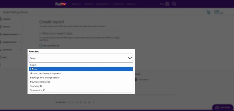 How to download FedEx invoice data | Threecolts