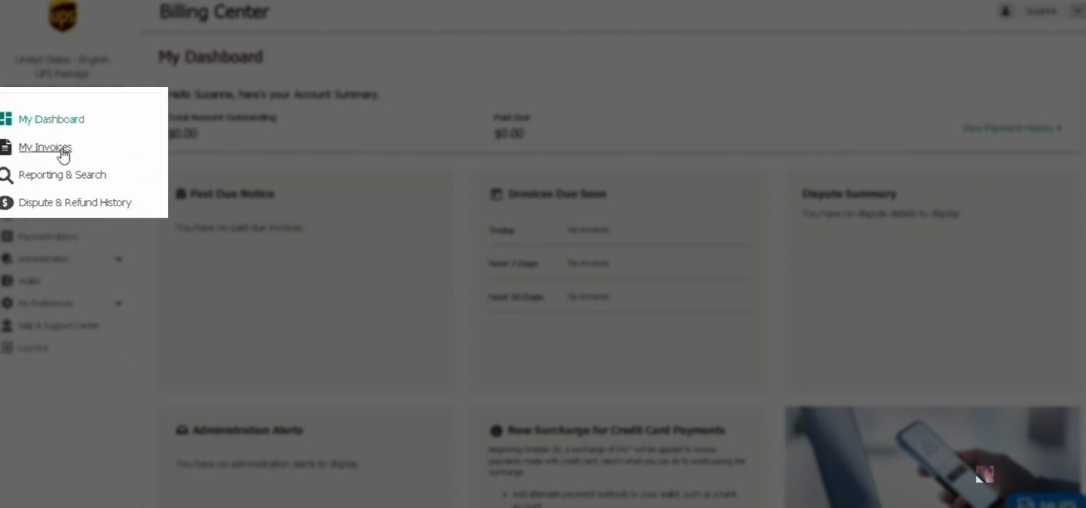 How to download invoices from UPS | Threecolts