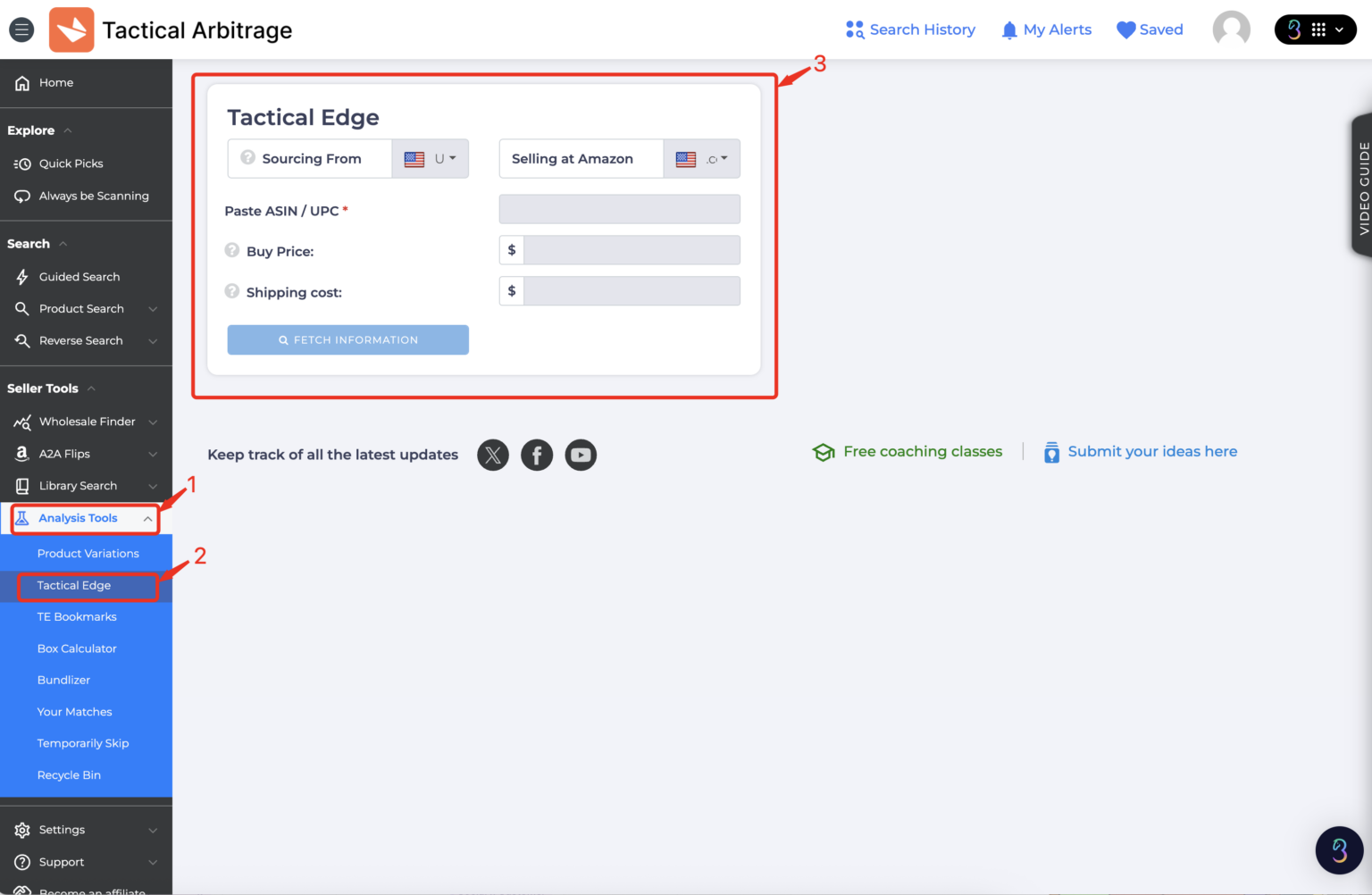 The ultimate guide on how to use Tactical Arbitrage - Threecolts Blog