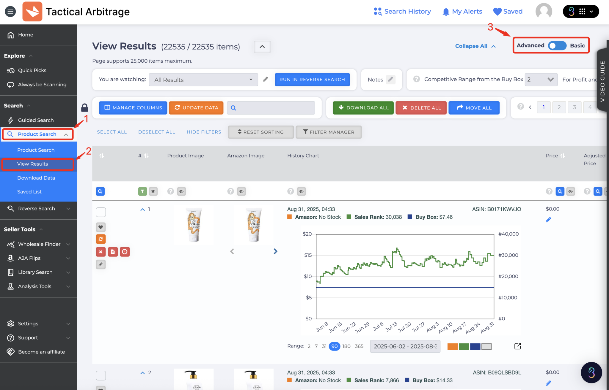 The ultimate guide on how to use Tactical Arbitrage - Threecolts Blog