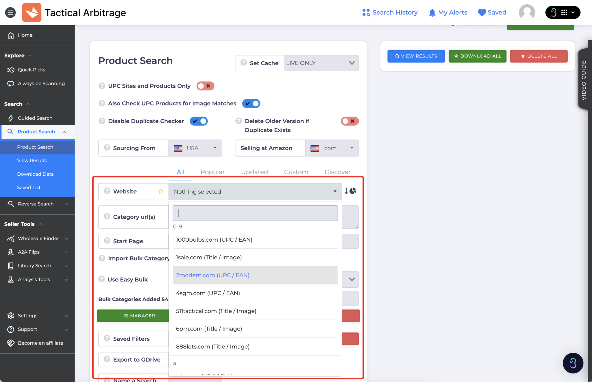 The ultimate guide on how to use Tactical Arbitrage - Threecolts Blog